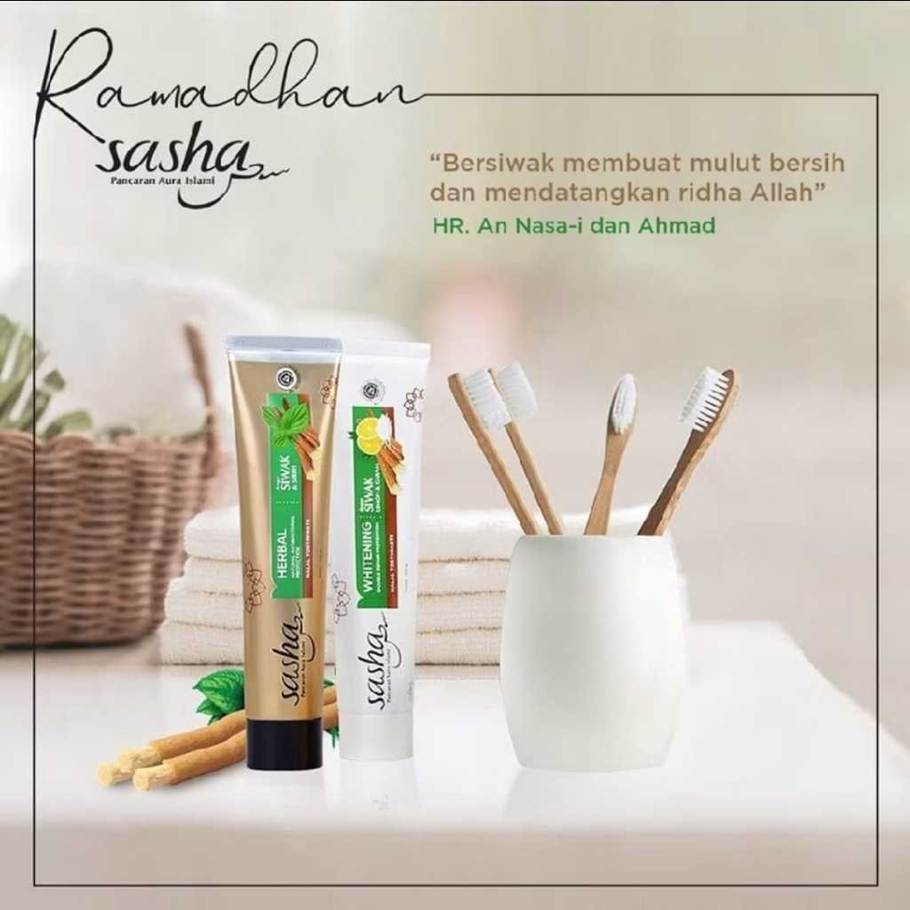 Jual SASHA Sasha Toothpaste Pasta Gigi WHITENING | PENCEGAH GIGI ...
