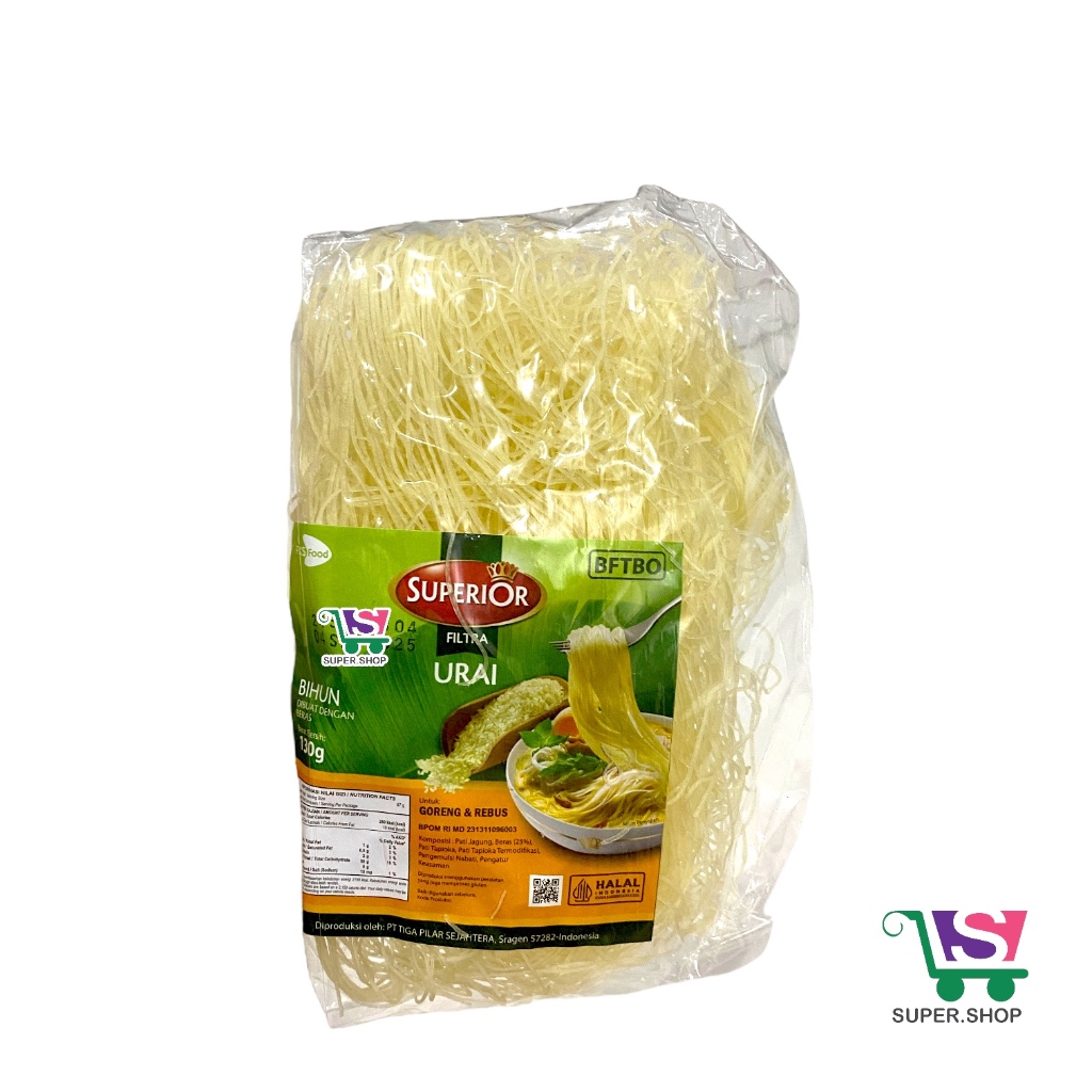 Jual Bihun Beras Filtra Superior Urai 130 Gram | Shopee Indonesia