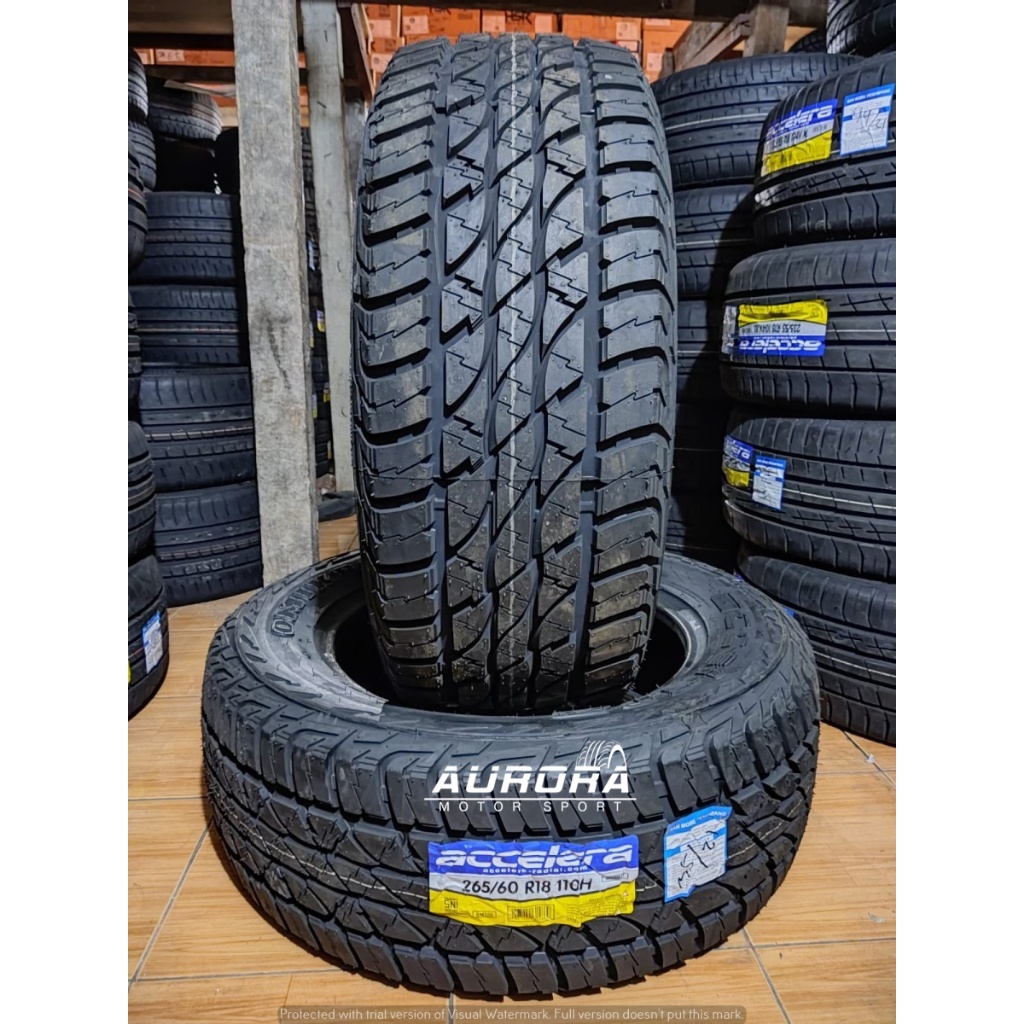 Jual promo ban mobil tahu lama ukuran 265/65 R18 accelera omikron A/T ...