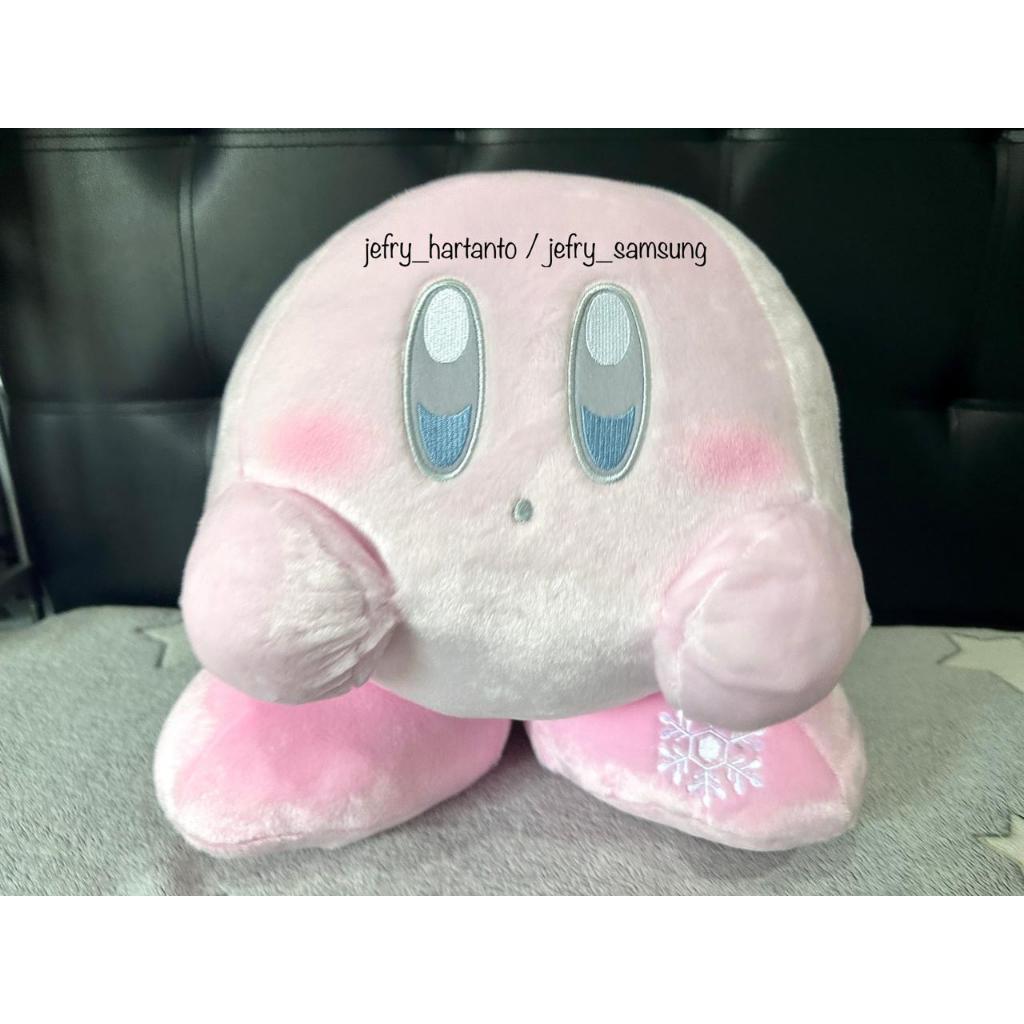 Jual Boneka Kirby Snow Crystal Super BIG Plush Original Jepang Nintendo ...