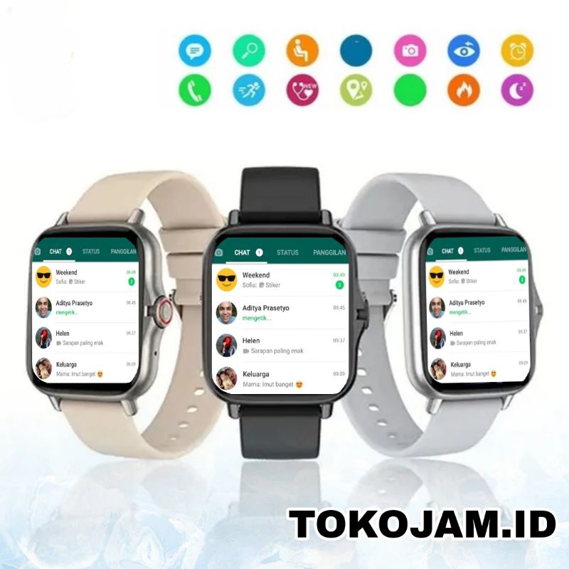 Jual JAM HP PINTAR SMARTWATCH ANAK Y68 SERIESS JAM HP JAM AIMO ...