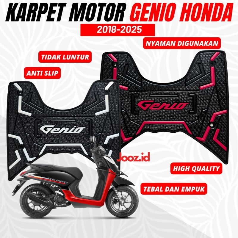 Jual KARPET MOTOR HONDA GENIO 2018-2025 KARET PREMIUM GRADE A TIDAK ...