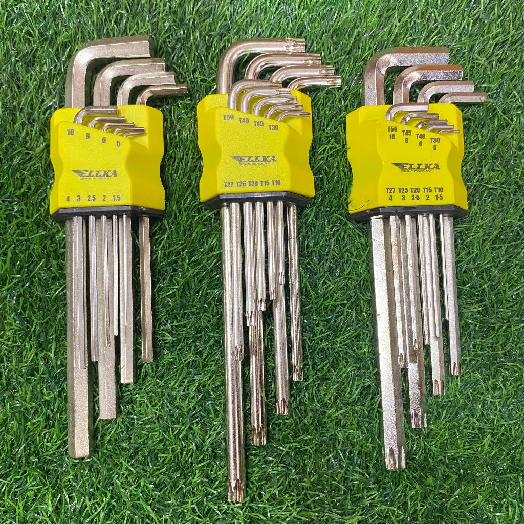Jual Kunci L Set 9 pcs Hex Set Key - Kunci L Segi Enam set Hexagol ...