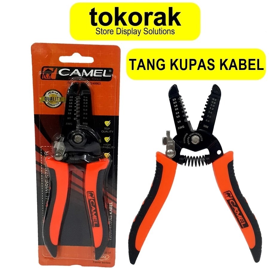 Jual PROMO SHOPEE!!! Tang Kupas Potong Kabel ORIGINAL YUKIDO Inch ...
