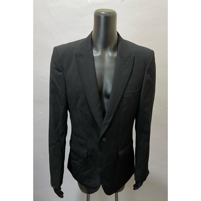 Jual zaraman blazer black jas casual eur 52 L | Shopee Indonesia