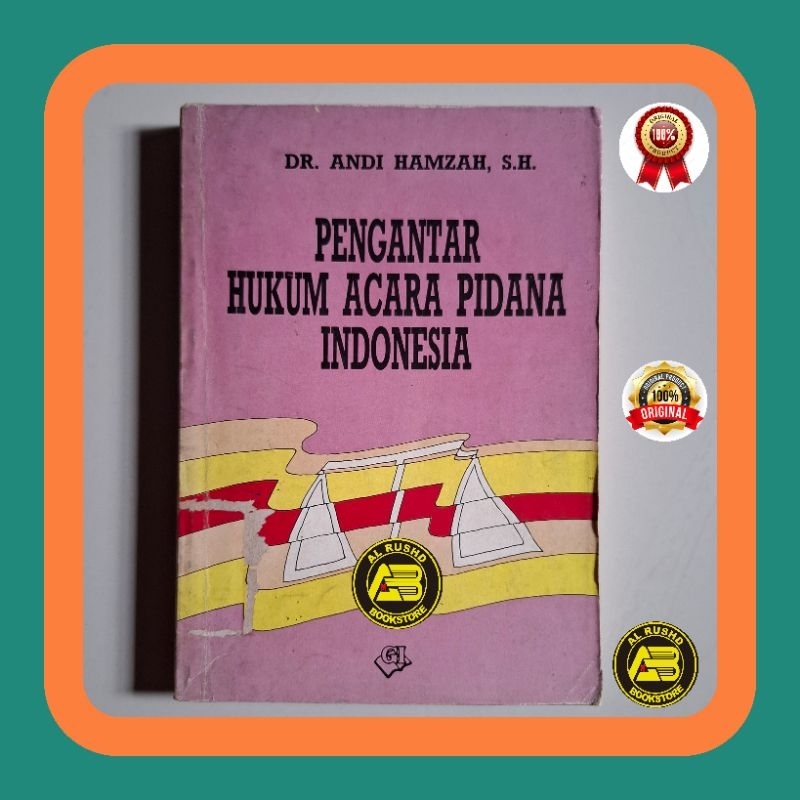 Jual Buku (ORI 100%) Pengantar Hukum Acara Pidana Indonesia / Andi Hamzah | Shopee Indonesia