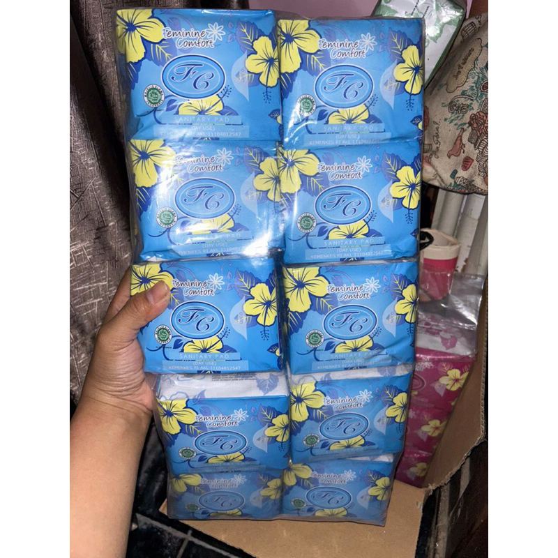 Jual avail pantyliner/pembalut hijau/biru/merah per ball | Shopee Indonesia