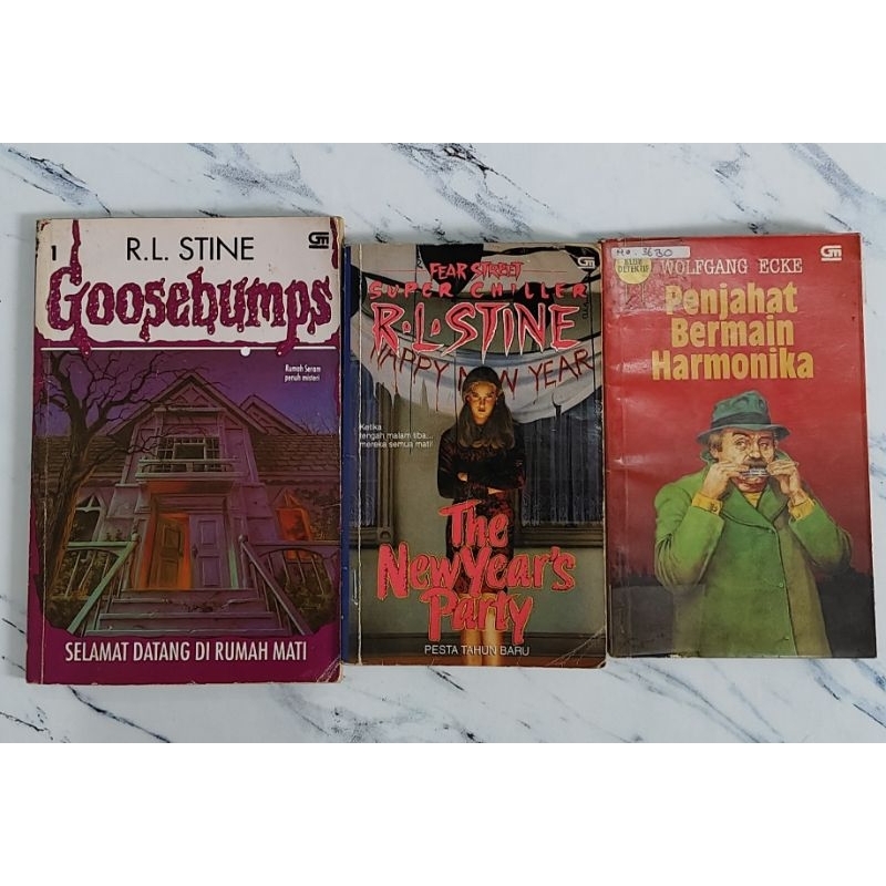 Jual Buku RL Stine- Goosebumps - Fear Street - Wolfgang Seri Detektif ...
