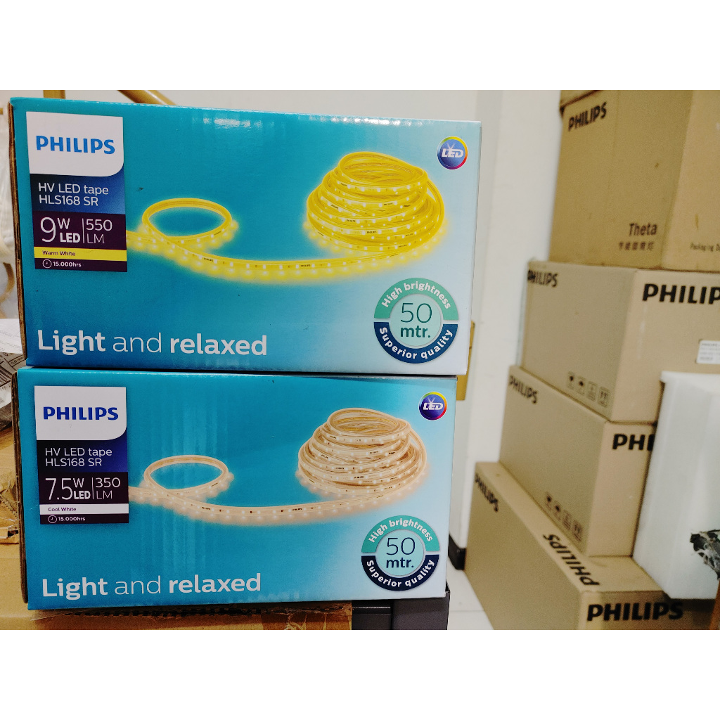 Jual PHILIPS Lampu Led Strip 50m HLS168 SR 7,5W | Shopee Indonesia