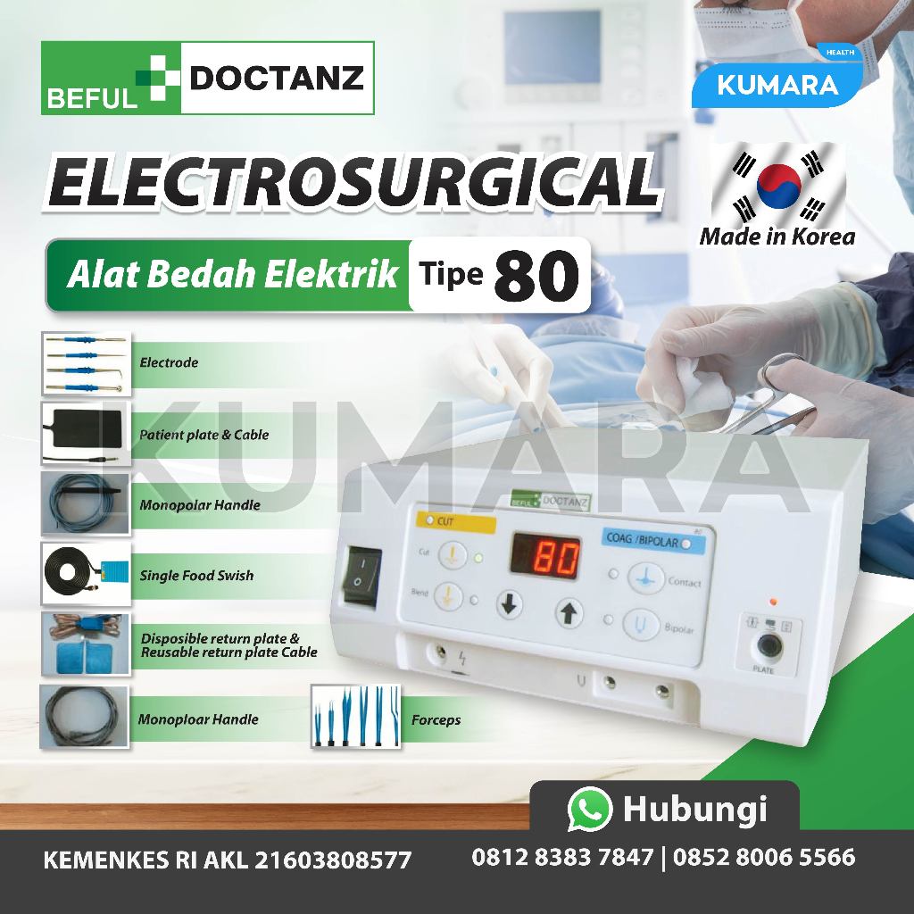 Jual DOCTANZ - Couter Electro Surgical 80 / Couter Doctanz 80 Watt ...