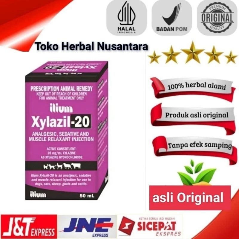 Jual Xylazil-20 Ilium Original Untuk Hewan 50ml | Shopee Indonesia