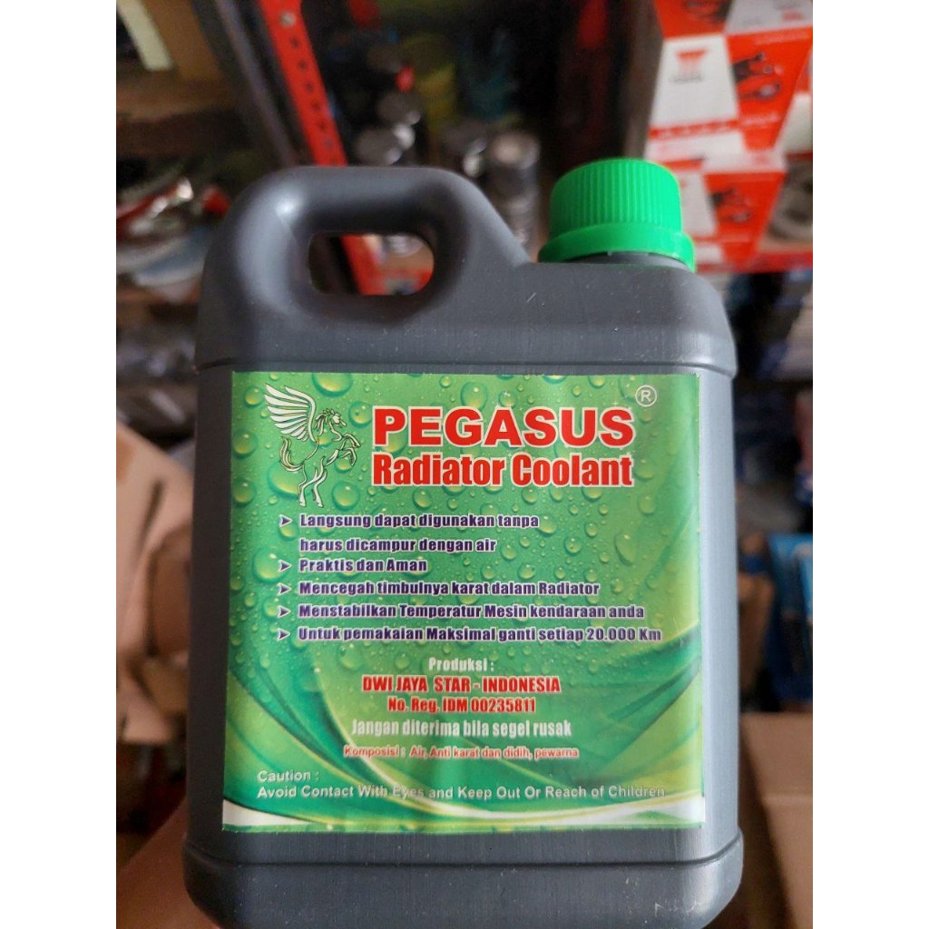 Jual AIR RADIATOR PEGASUS 1 LITER ORIGINAL 100% | Shopee Indonesia