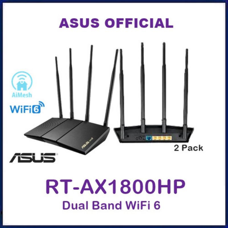 Jual Openwrt Load Balance mesh Asus RT-AX1800HP 4 ISP | Shopee Indonesia