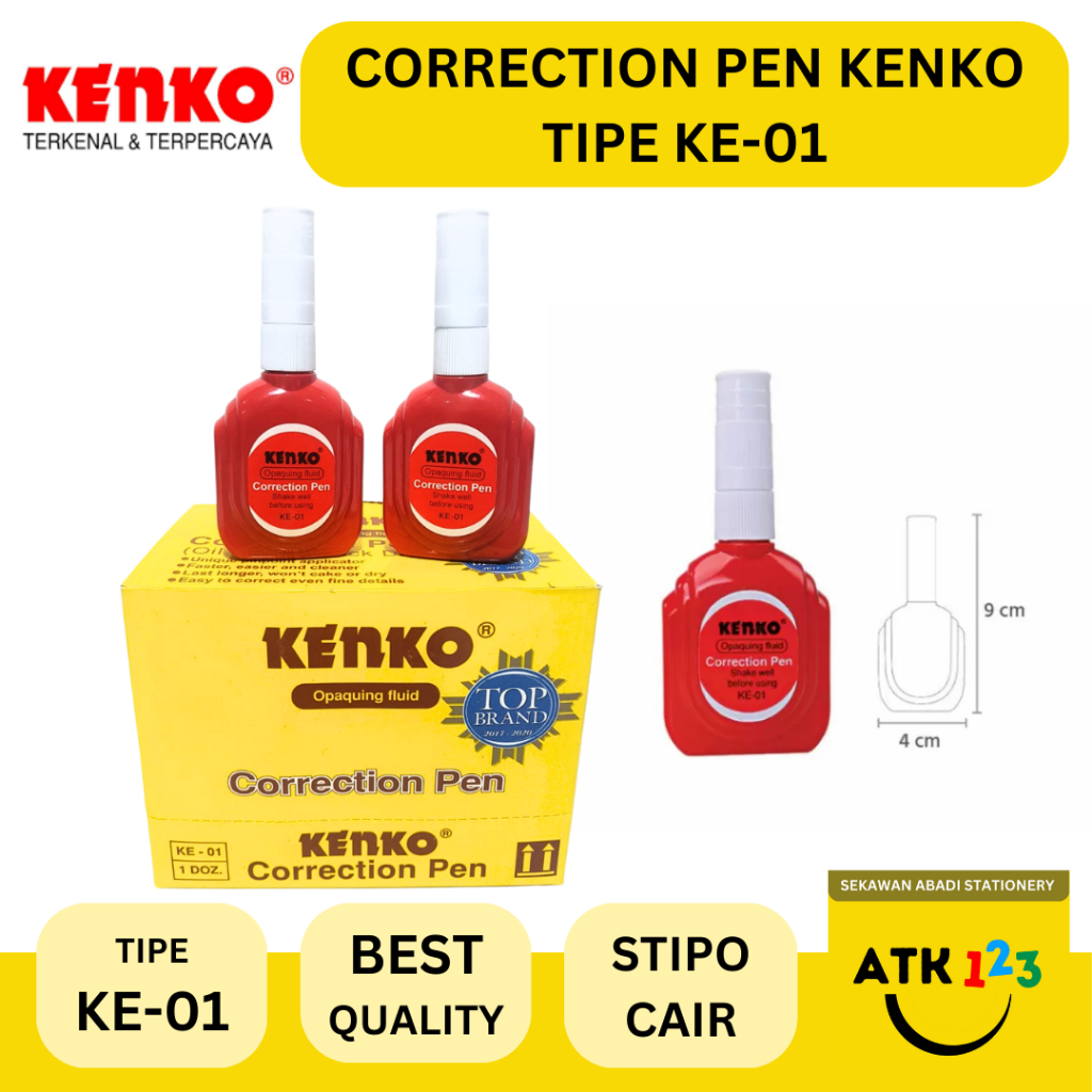 Jual KENKO Correction Pen / Stipo Cair Kenko KE-01 / Stipo KE 01 ...