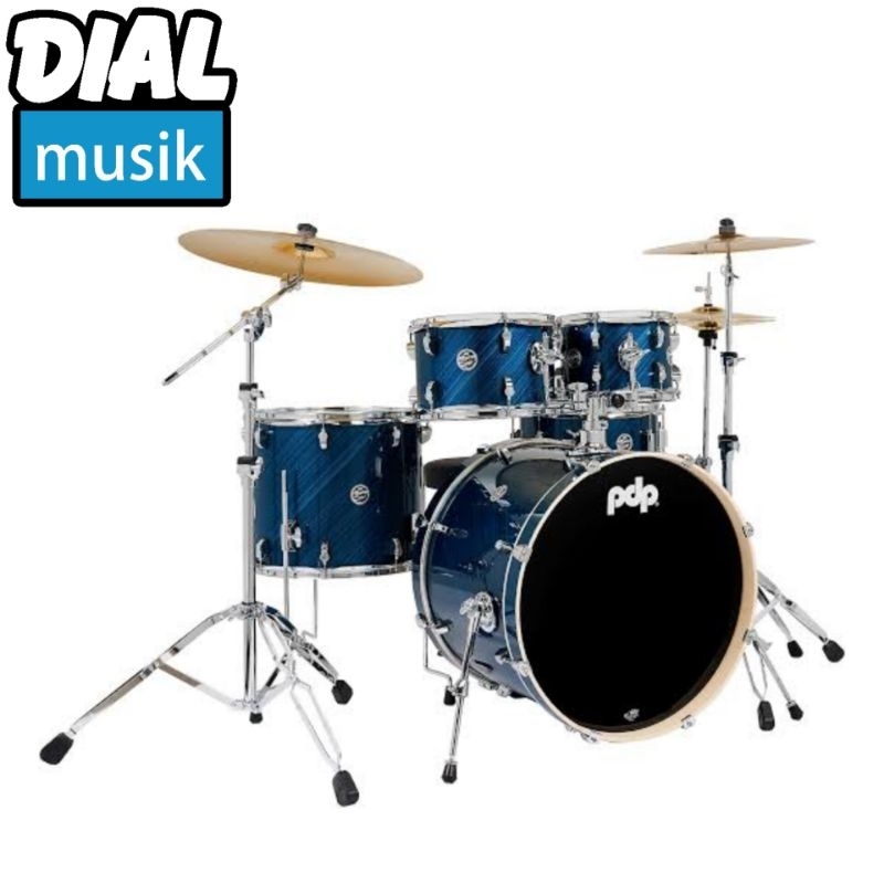 Jual PDP Mainstage 5-piece Drum Set with Cymbal Set PAISTE 101 ...