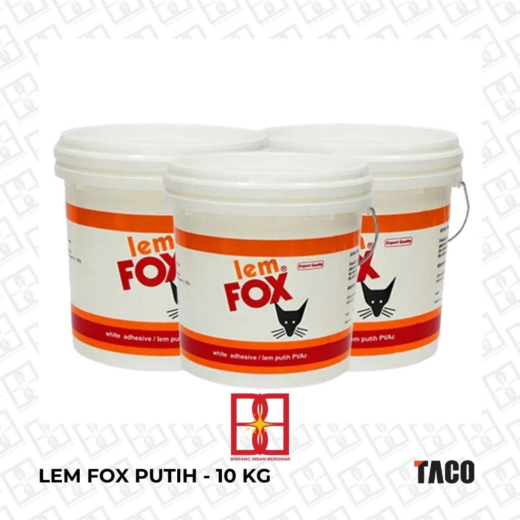 Jual LEM FOX PUTIH BERAT - 10 KG | Shopee Indonesia