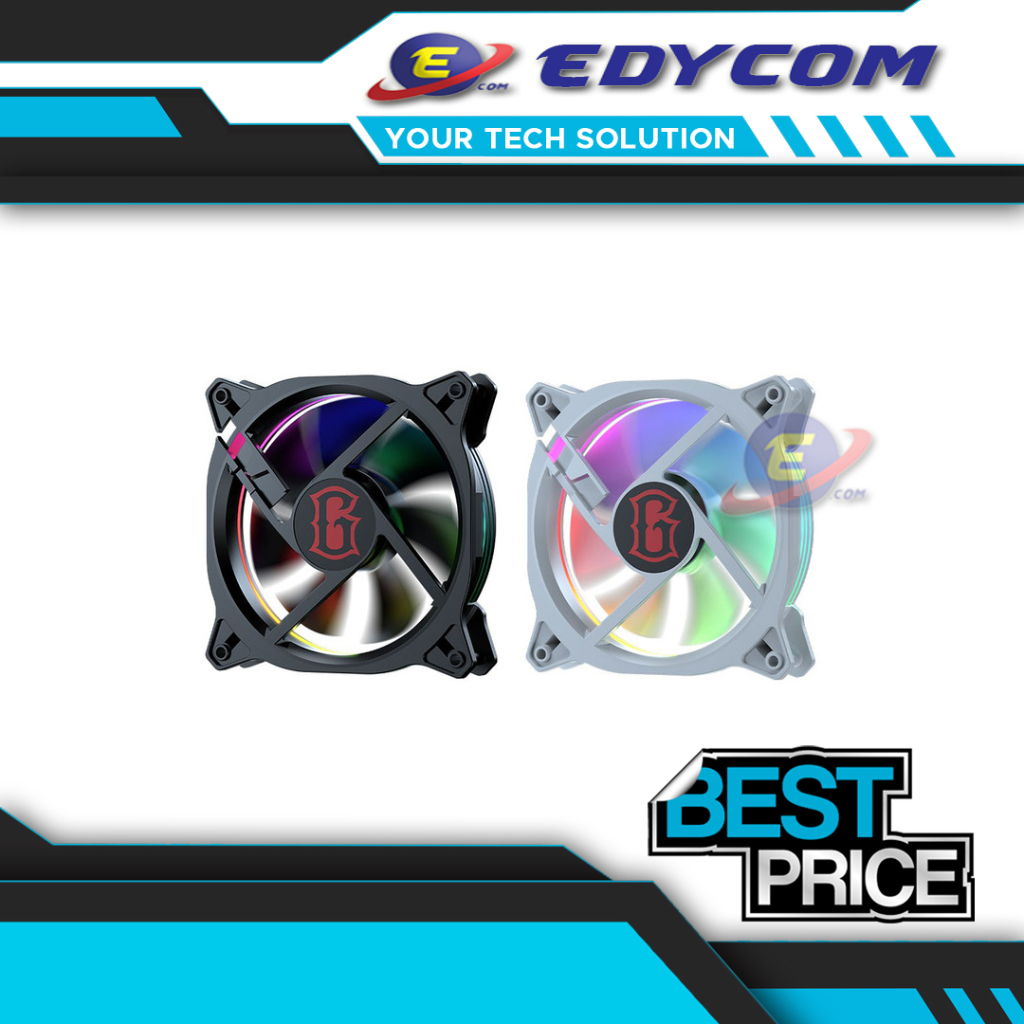 Jual Fan Case GAMEN GCF110 RGB 12CM | Shopee Indonesia