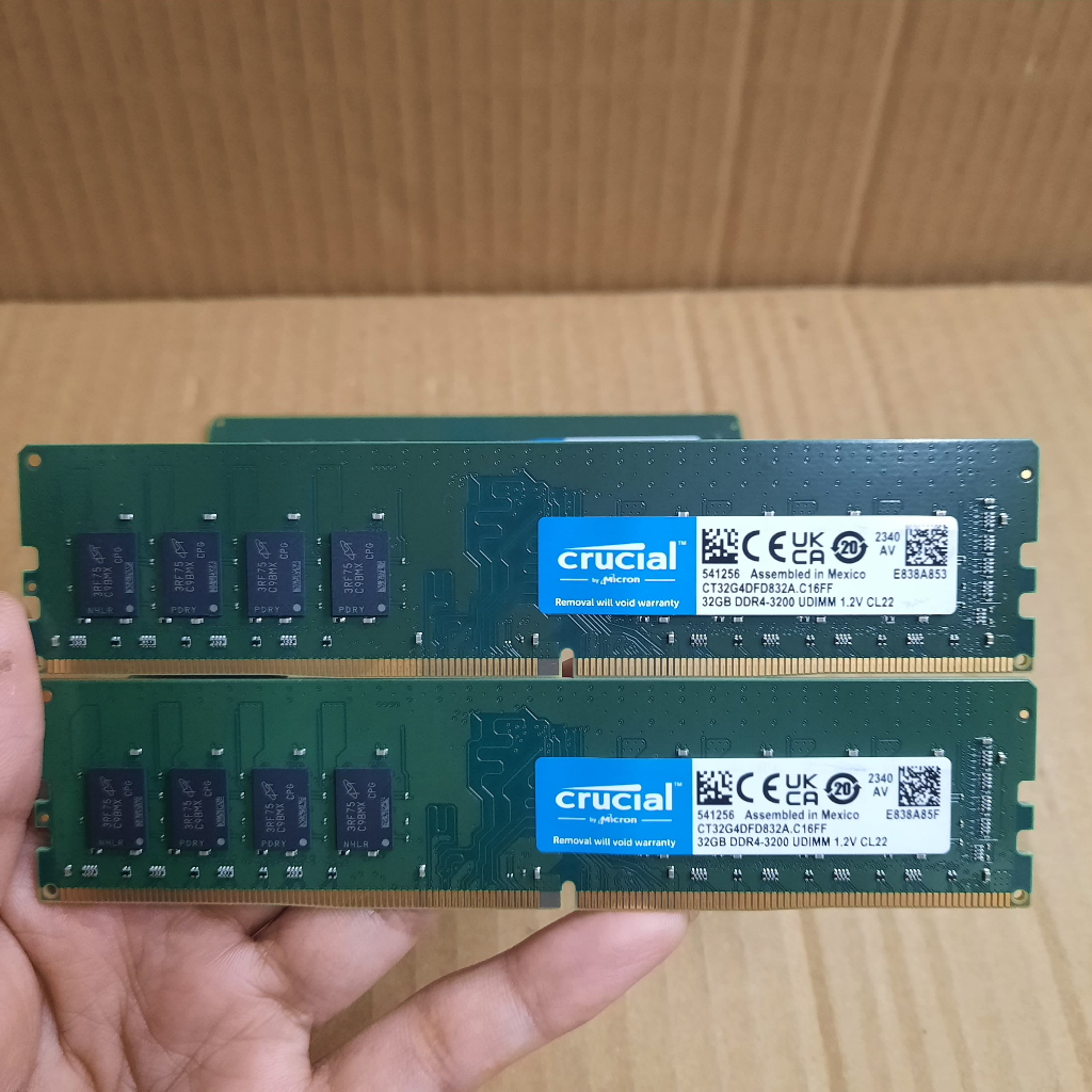 Jual Memory ram server 32gb DDR4 Pc4-3200AA mhz unbufered udimm server ...