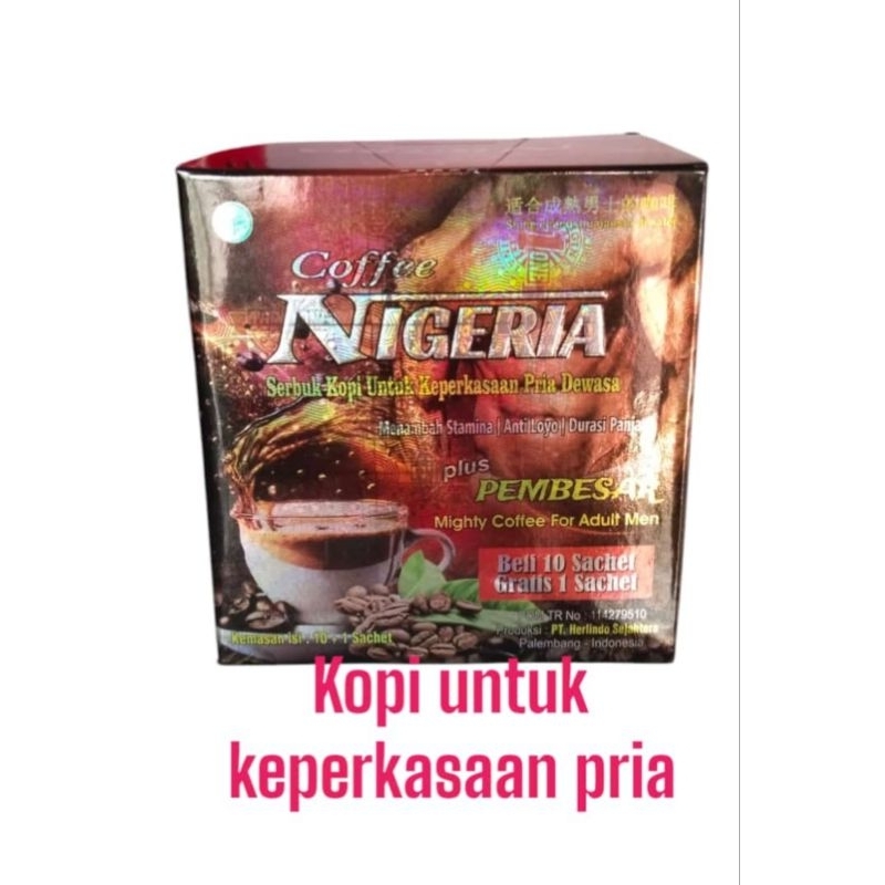 Jual Kopi Nigeria isi 10 sachet plus 1 | Shopee Indonesia