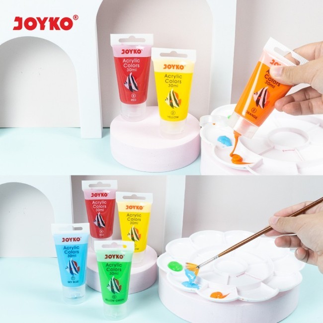 Jual Cat Akrilik Joyko / Acrylic Color Joyko / Cat Air Joyko / Cat ...