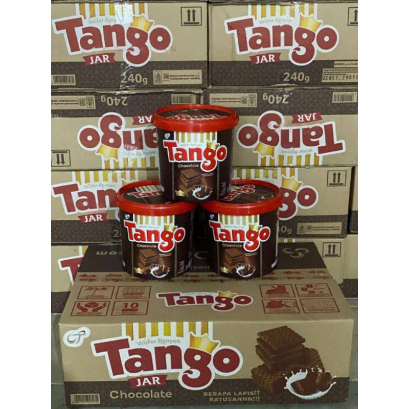Jual Tango Jar Wafer rasa Coklat | Shopee Indonesia