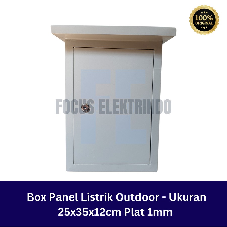 Jual Panel Box Listrik Outdoor - Ukuran 25x35x12 cm Plat 1mm ...