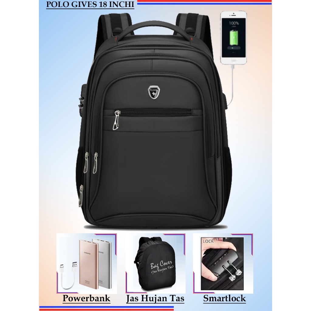 Jual [JURAGAN TAS] BRAND POLO GIVES ORIGINAL TAS PRIA TAS POLO TAS ...