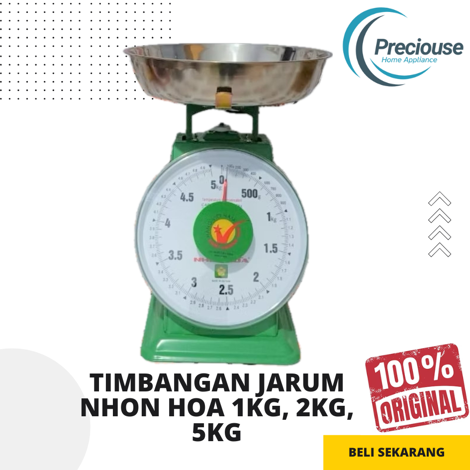 Jual TIMBANGAN JARUM NHON HOA 1KG, 2KG, 5KG | Shopee Indonesia
