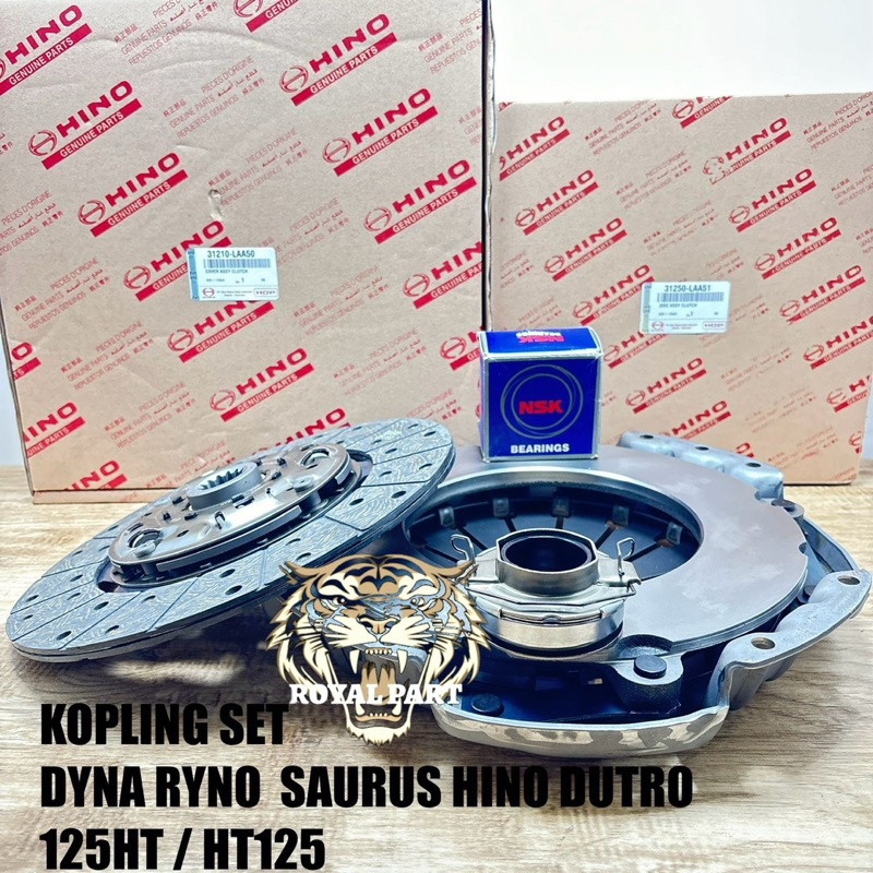 Jual KOPLING SET RINOSAURUS DYNA RYNO SAURUS HINO DUTRO HT125 HT 125 ...