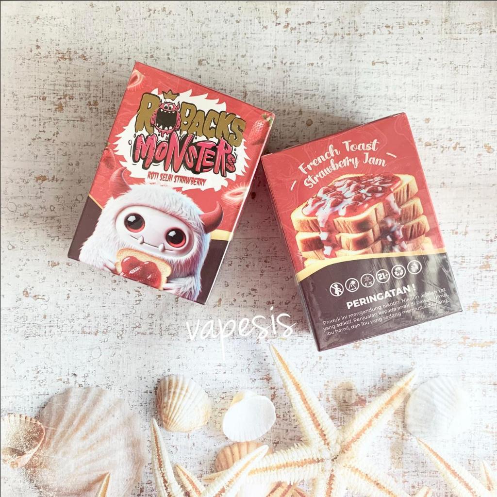 Jual Robacks Monster 3mg 6mg 9mg 60ml Roti Bakar Selai Strawberry ...
