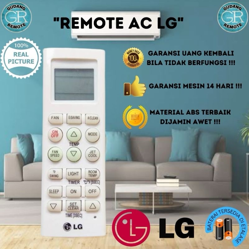 Jual Remot remote AC LG multi original pabrik | Shopee Indonesia
