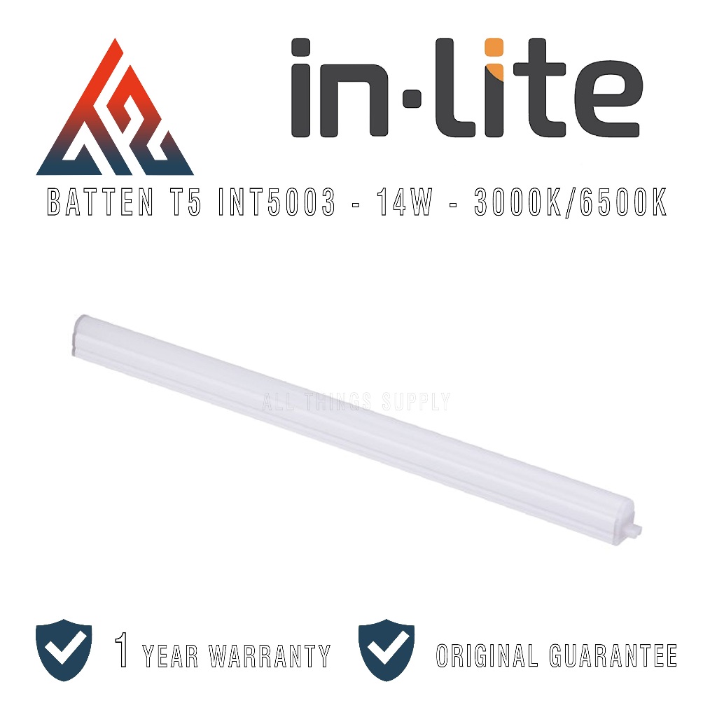 Jual Inlite INT5003 LED Lampu Batten T5 14W Putih / Kuning - In-Lite ...
