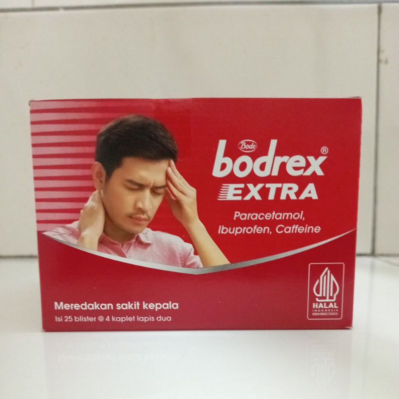 Jual BODREX EXTRA 1 BOX Isi 25 strip @ 4 tablet | Shopee Indonesia
