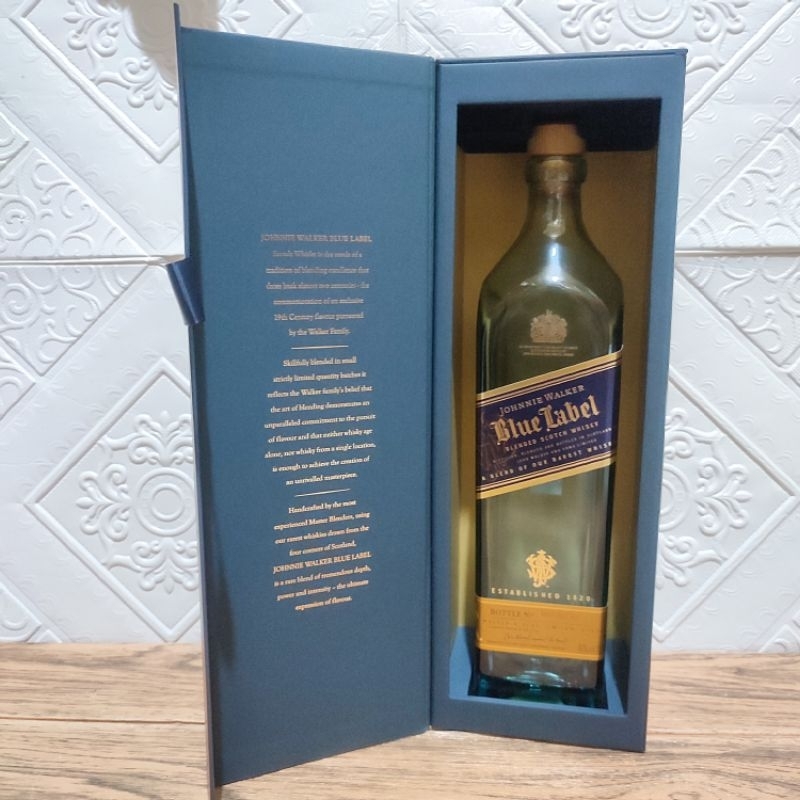 Jual botol kosong bekas_JW blue label 1000ml | Shopee Indonesia