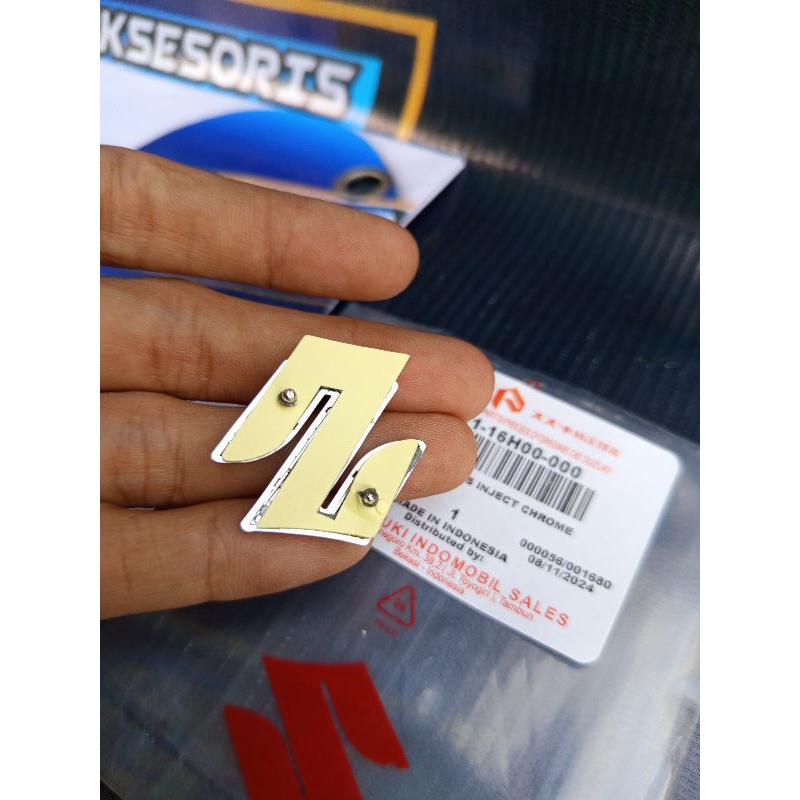 Jual EMBLEM LOGO S SUZUKI COLOK SKYWAVE/ SMASH TITAN/ SHOGUN ROBOT ...