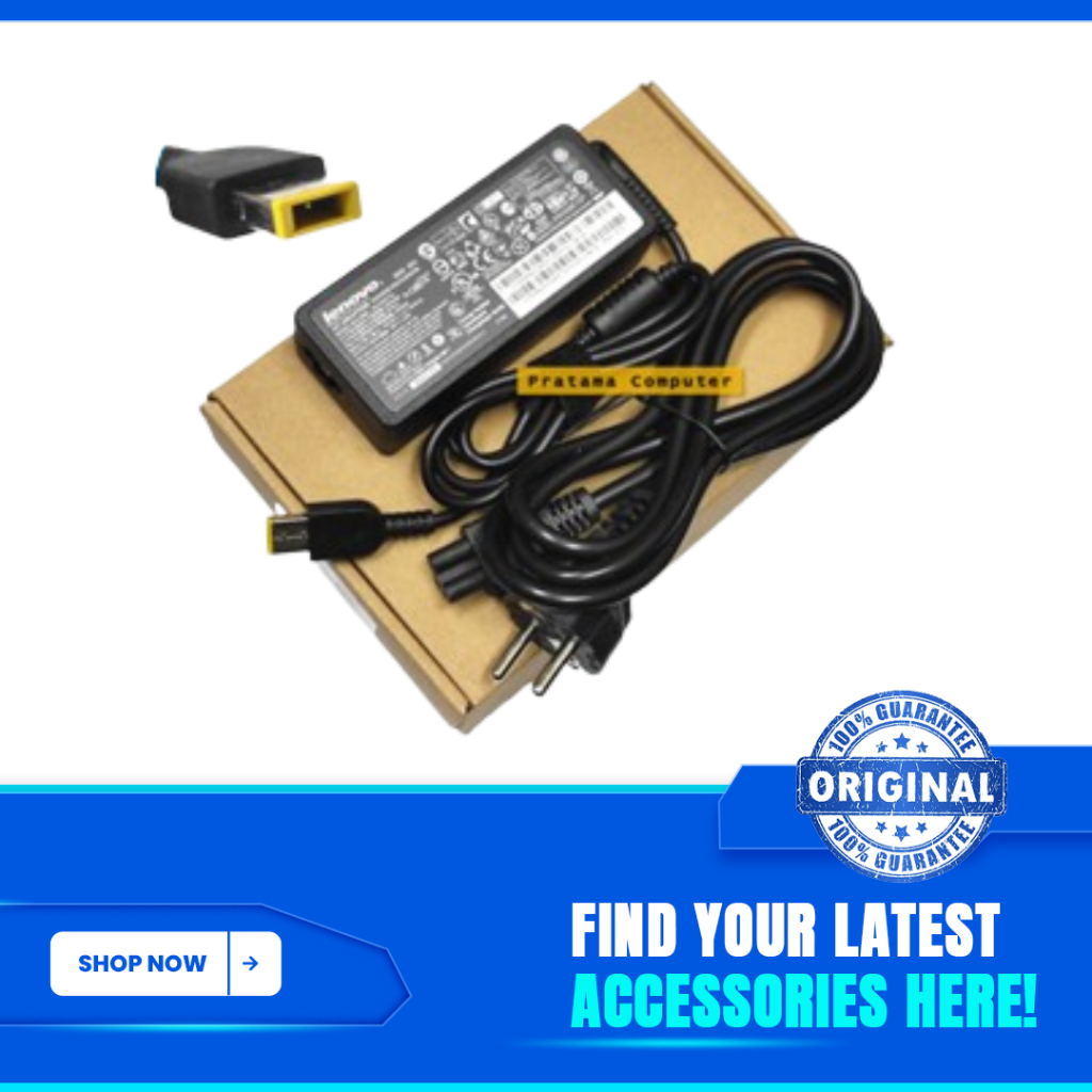 Jual ORIGINAL CHARGER/ADAPTOR LAPTOP LENOVO THINKPAD T440 T450 T460 ...