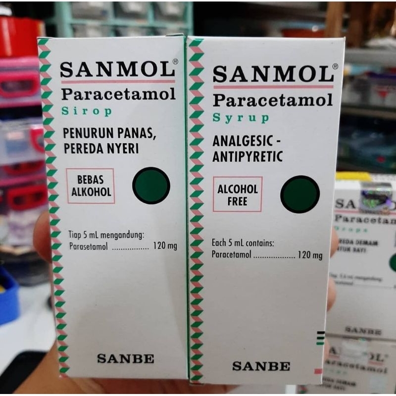 Jual SANMOL Paracetamol Syrup 60ml | Shopee Indonesia