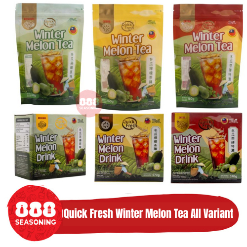 Jual QUICK FRESH WINTER MELON TEA TEH WINTERMELON RASA LEMON STRONG ...