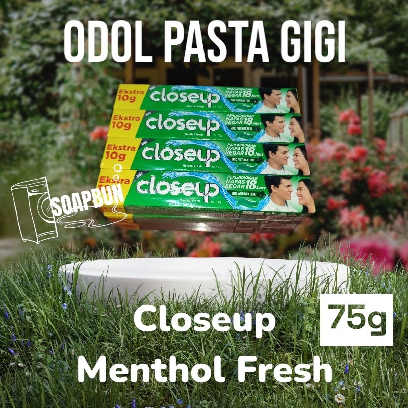 Jual odol pasta gigi closeup Menthol Fresh 75g 1pcs | Shopee Indonesia