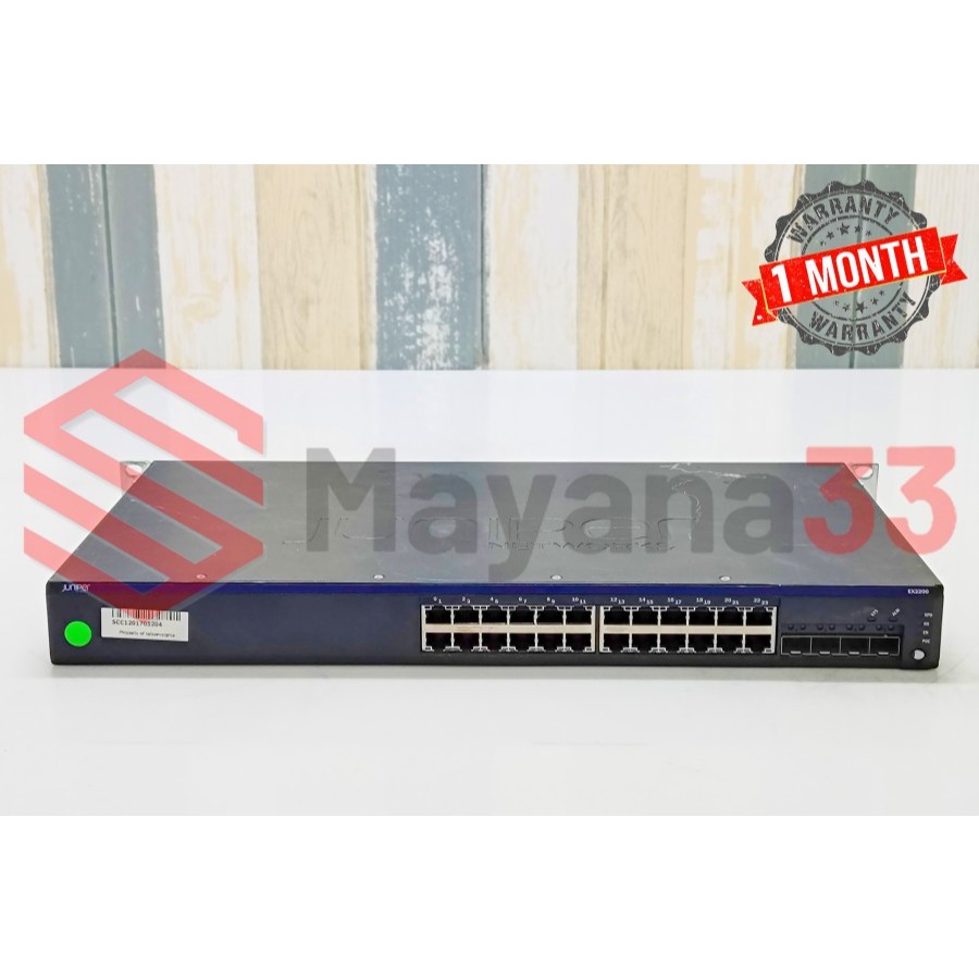 Jual Switch Juniper EX2200-24T-4G 4 Port SFP Uplink Gigabit | Shopee ...