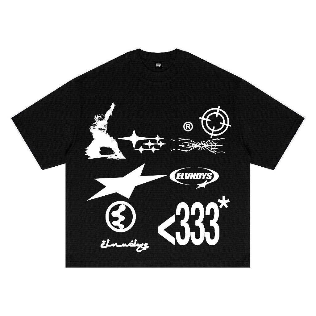 Jual Baju Boxy Elevendays 333 Oversize Fullprint Pria Wanita Cutton ...