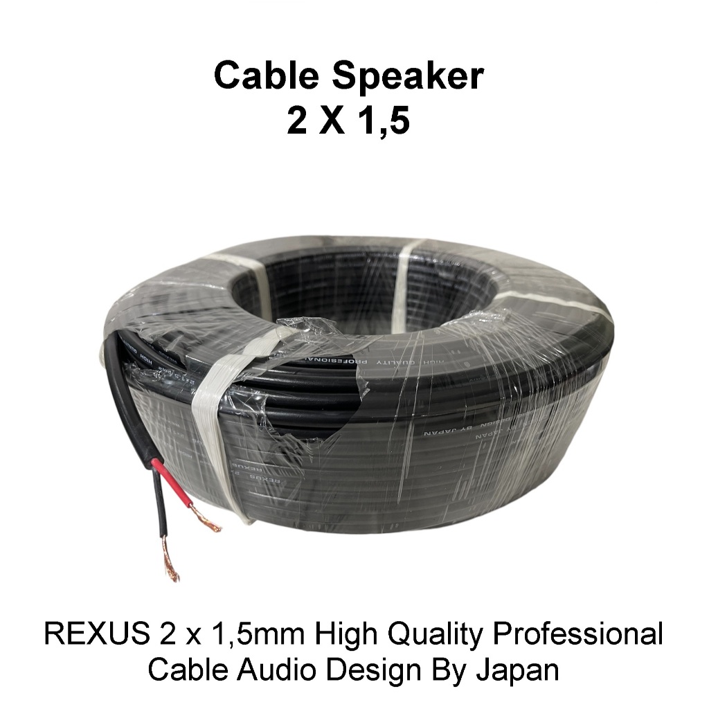 Jual Cable Audio Kabel Speaker 2X1,5 High Quality Design By Japan 1 ...