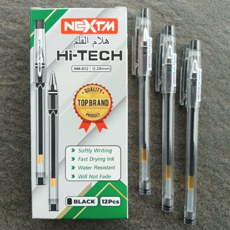Jual Pulpen Gel Next-M Hi-Tech Pulpen NM-012 0.28mm | Shopee Indonesia