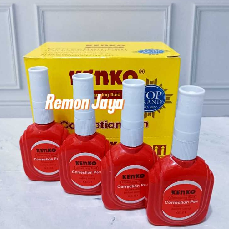 Jual Tipe X Kenko Cair Tip X Botol isi 1 lusin 12 Pcs | Shopee Indonesia