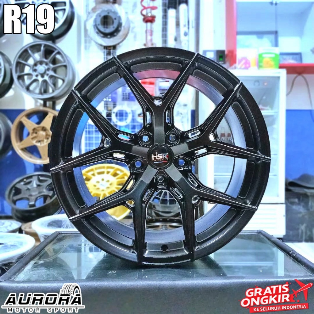 Jual Velg model BBS F1-R EVO ring 19 pcd 5x120 mobil BMW MINI VW HSR Wurzburg F1 R19 black ...