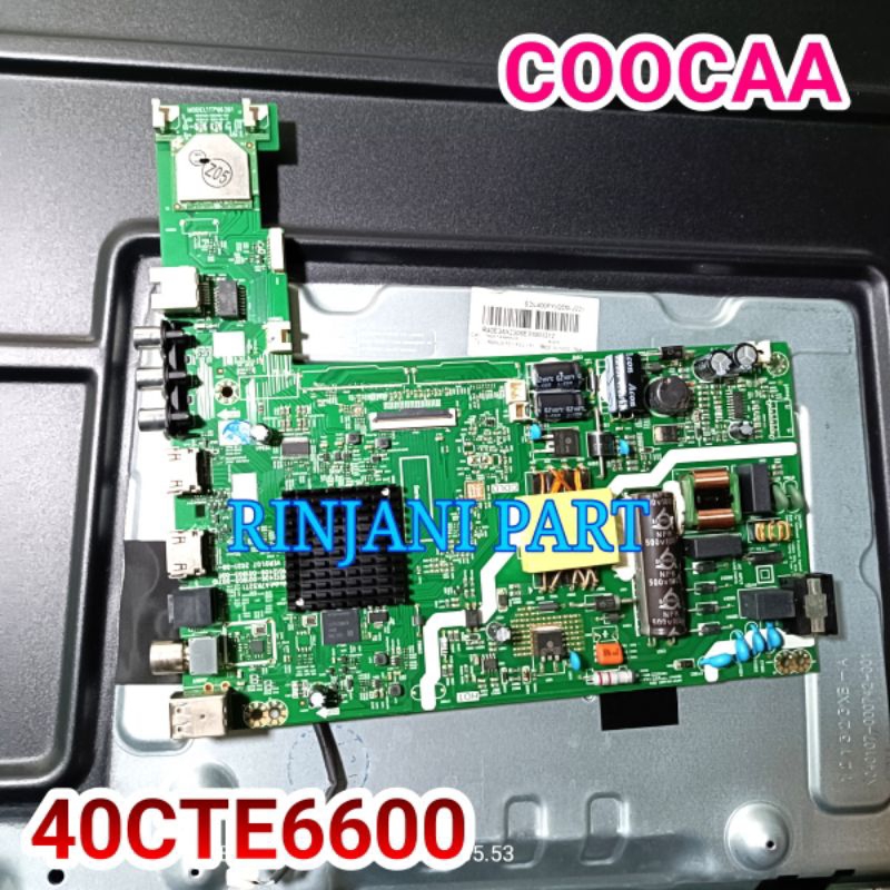 Jual MAINBOARD ANDROID SMART DIGITAL TV LED COOCAA 40Z72 40CTE6600 ...