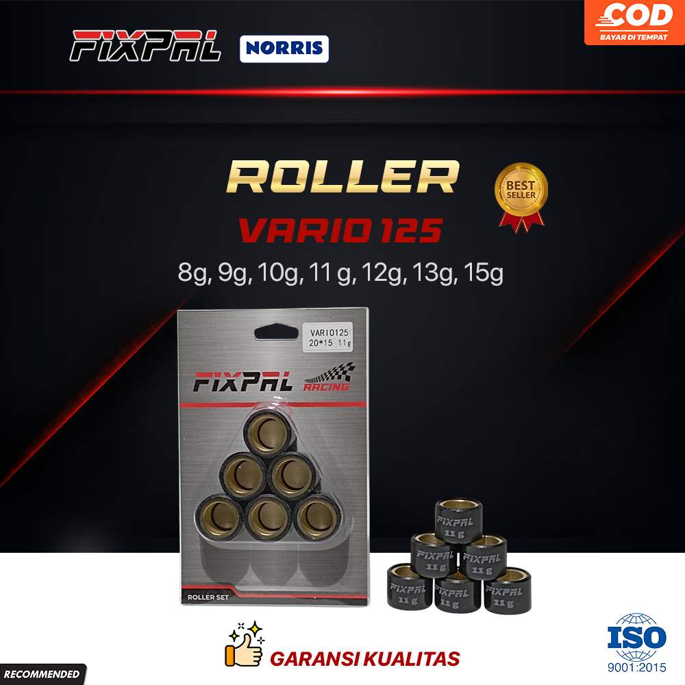 Jual FIXPAL Roller vario 150 125 ESP PCX ADV Beat Genio Scoopy Racing ...