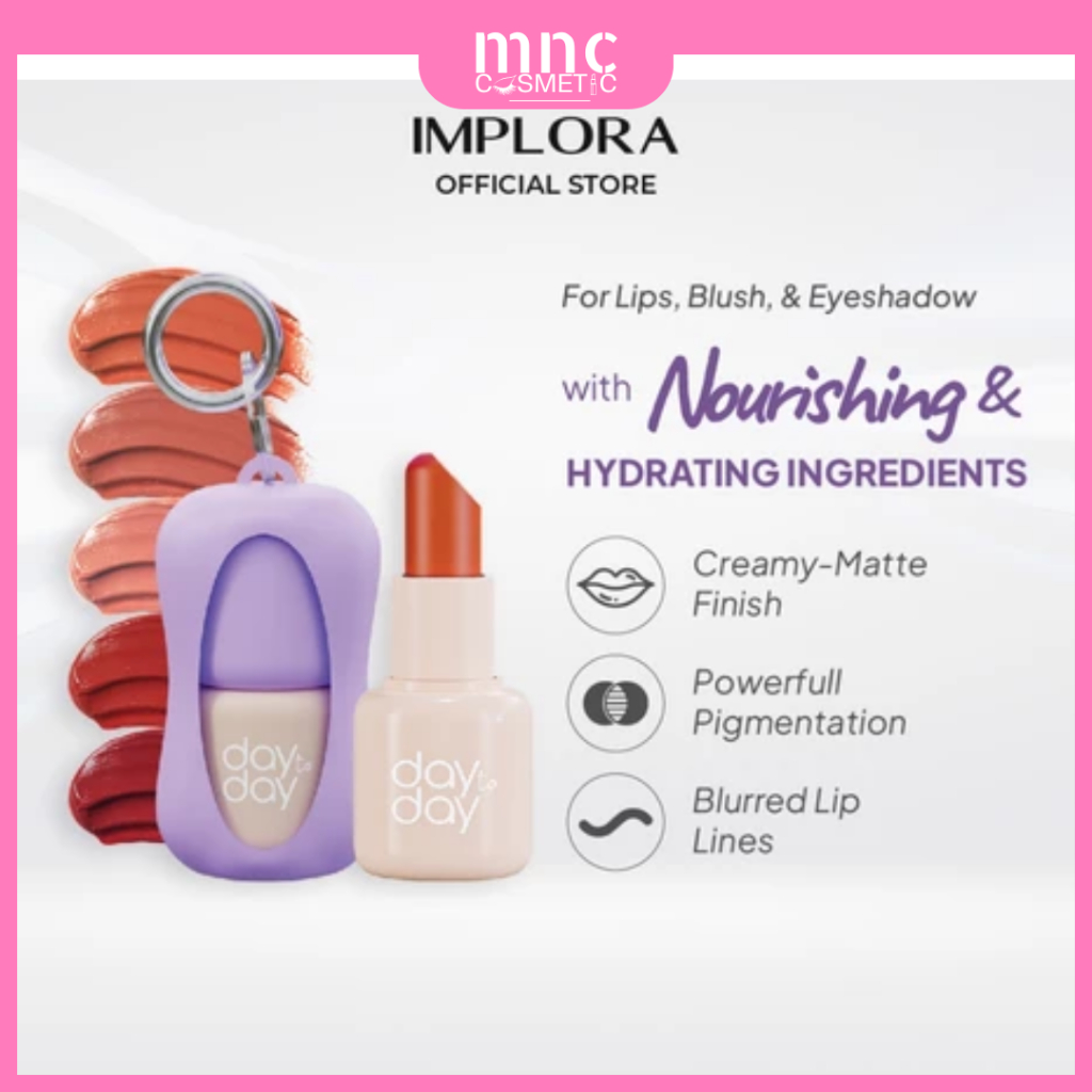 Jual Implora Day To Day Lip Bullet | Shopee Indonesia