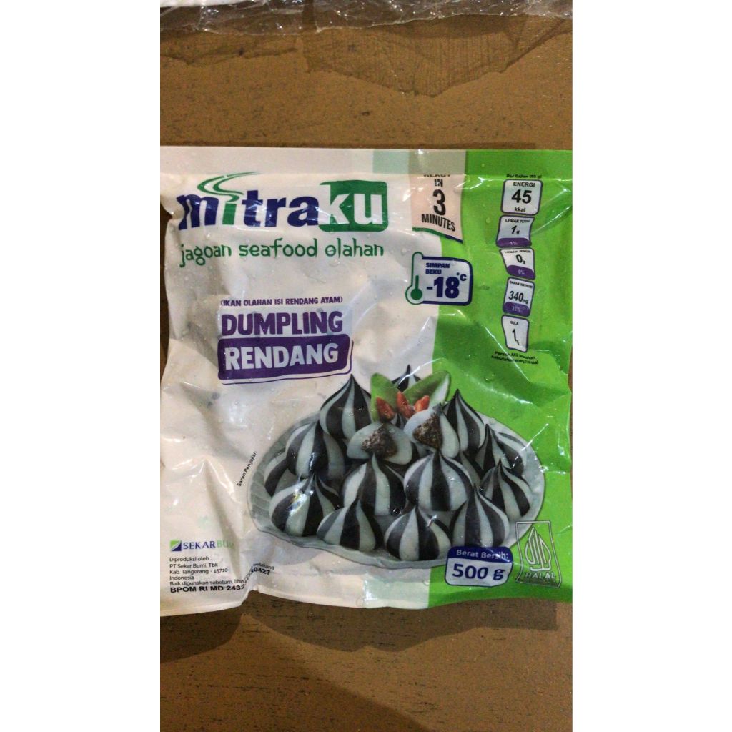 Jual MITRAKU DUMPLING RENDANG 500GR | Shopee Indonesia