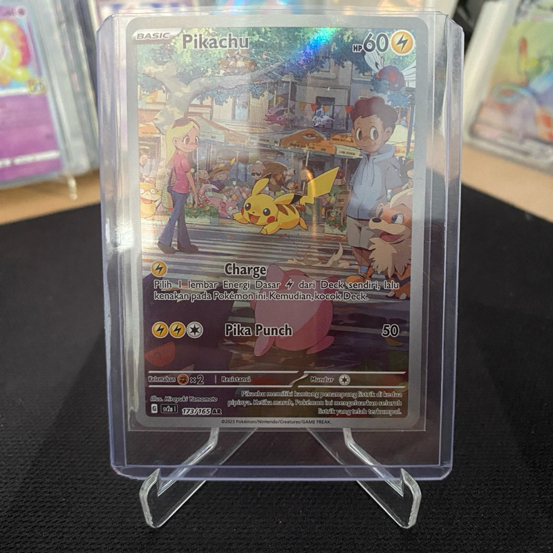 Jual Pikachu AR 174/165 TCG Pokemon indonesia | Shopee Indonesia